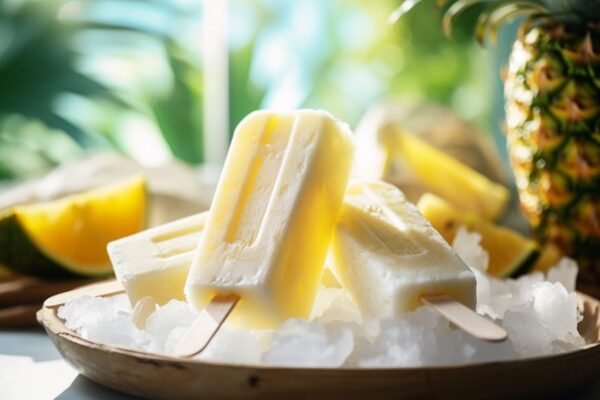 Puerto Rican Pineapple Popsicles: Pineapple and Coconut Milk Popsicles ...